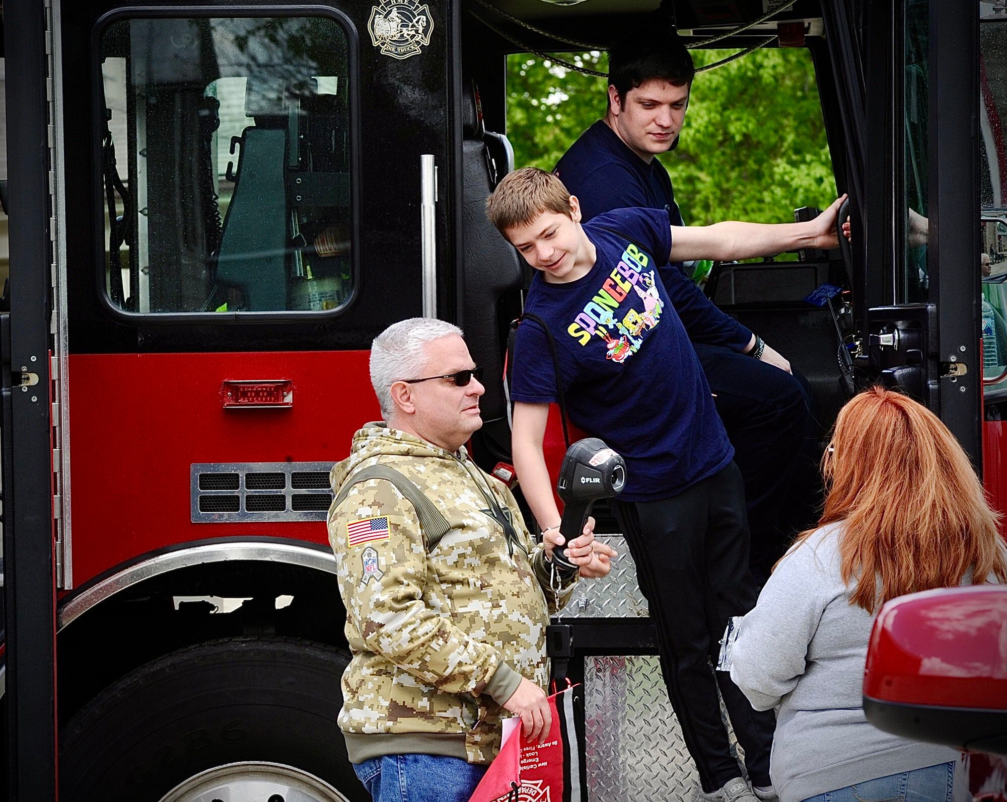 Spongebob Fire Truck